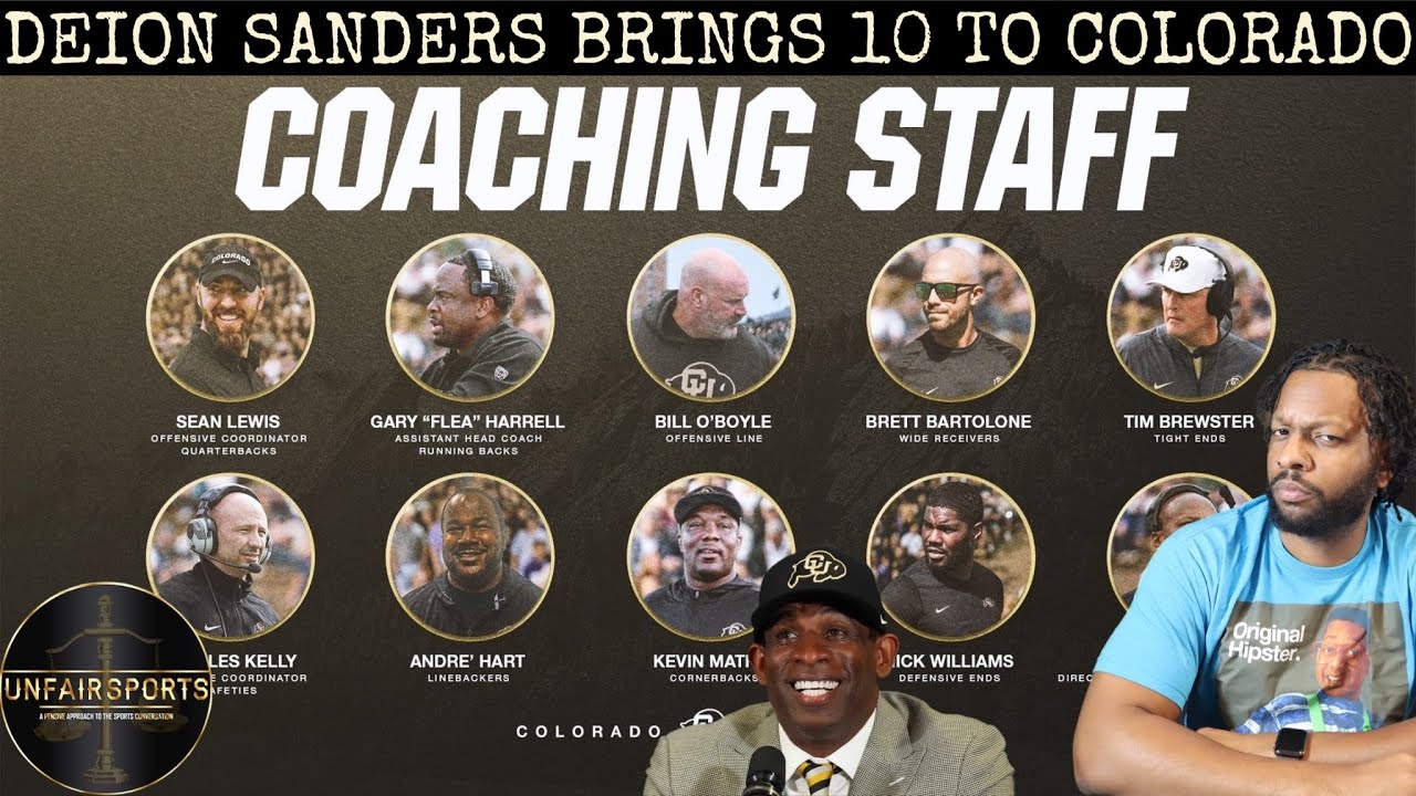 Introducing The Colorado Coaching Staff | Deion Sanders | Buffalo ...