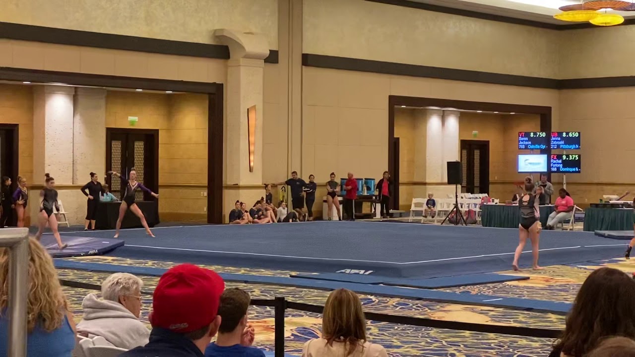JoJo Wright Atlantis Crown Gymnastics Meet 2019 ~ floor routine - YouTube