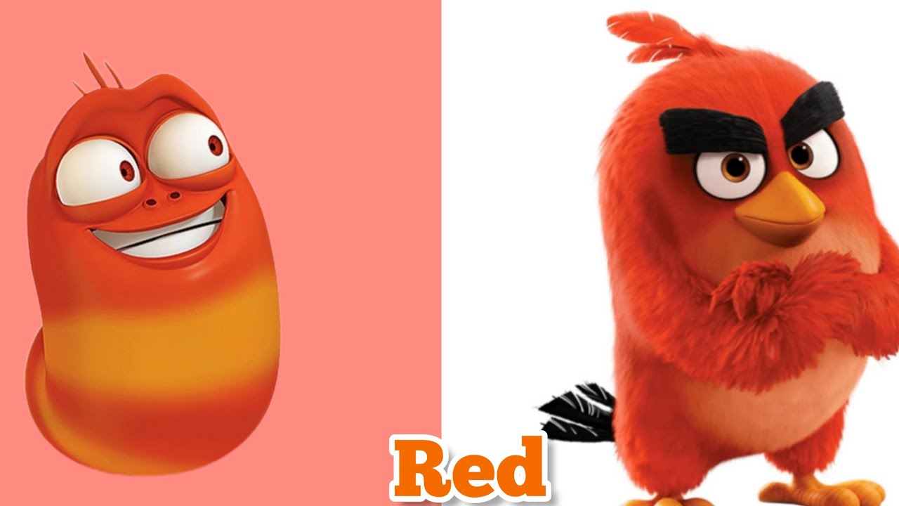 Larva Characters As Angry Birds | 👉@snthouse 👈 - YouTube