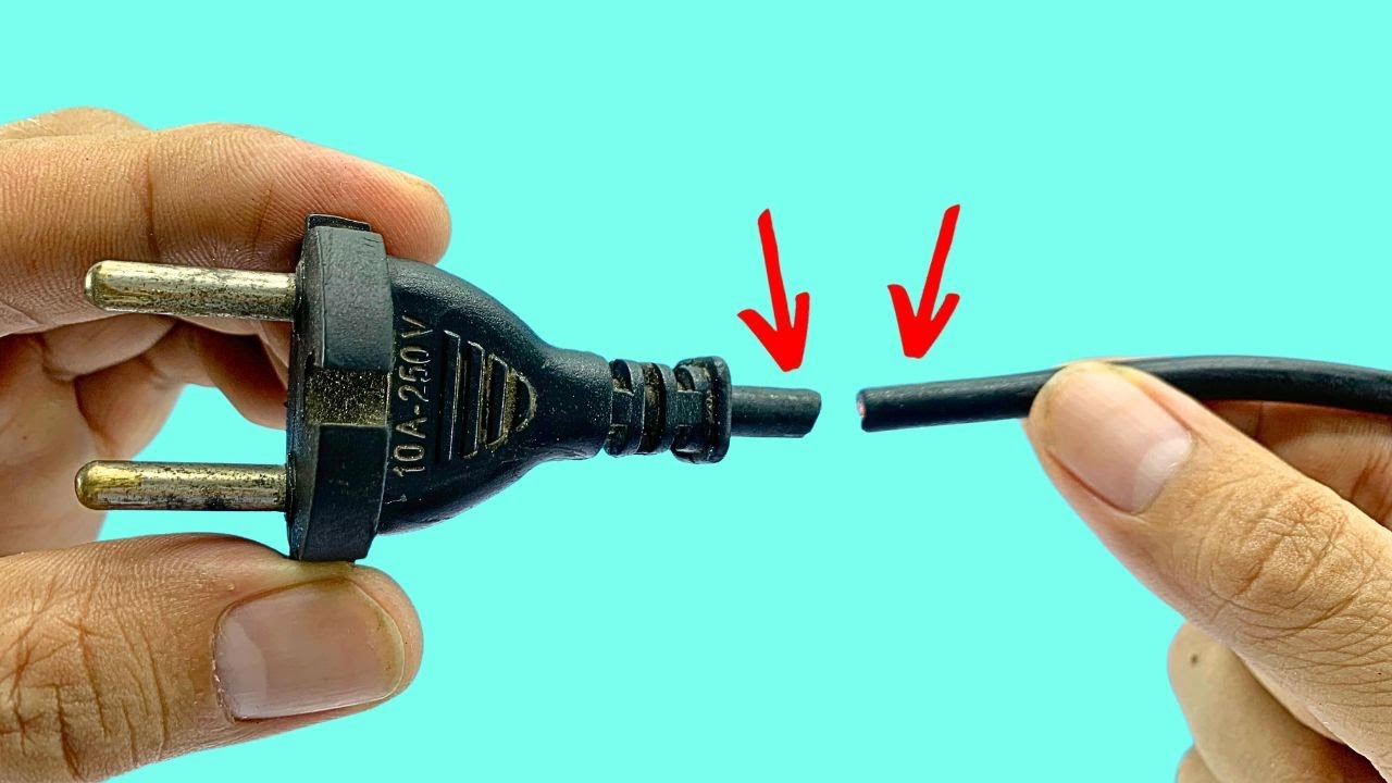 Great Tricks To Fix A Plug When It's Broken!(Few know) - YouTube