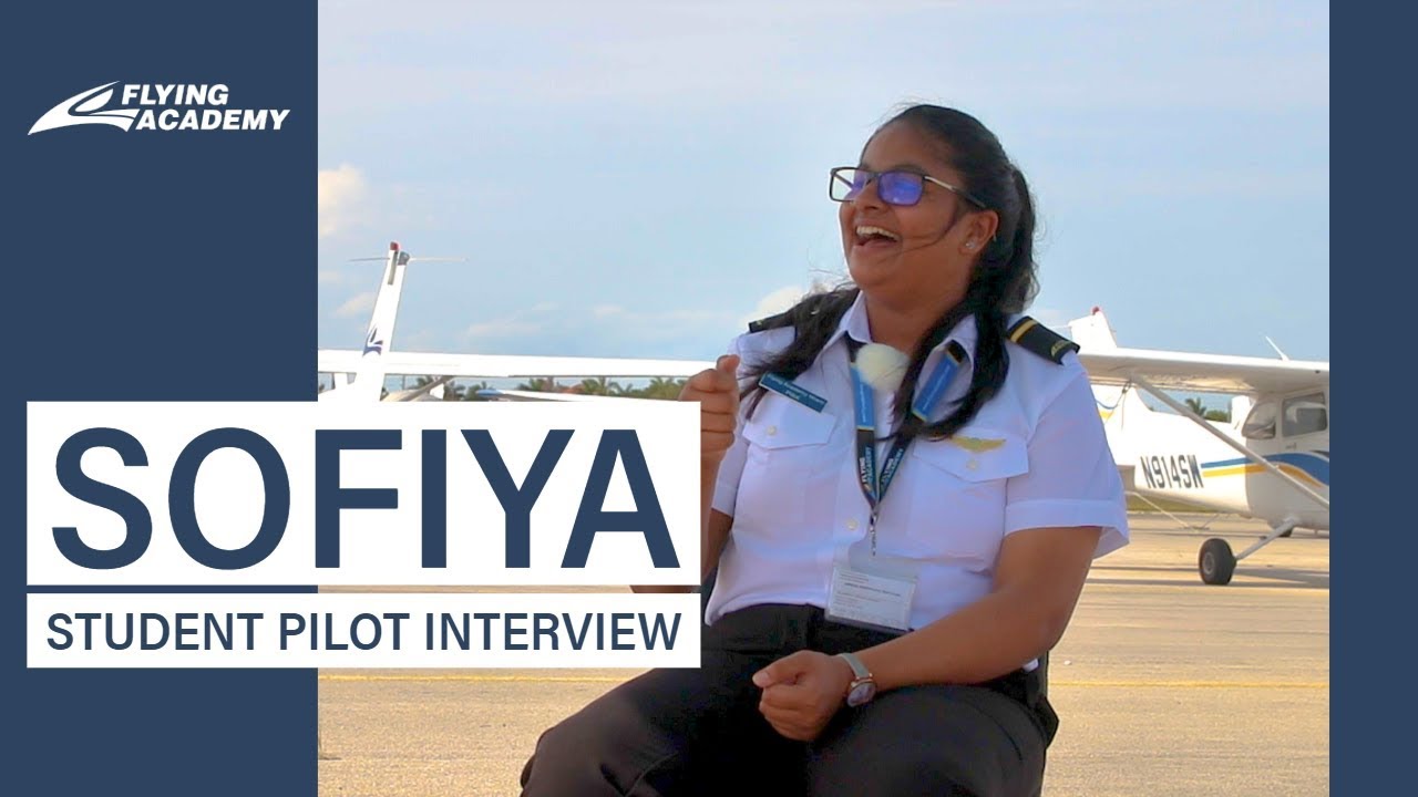PILOT GIRL SOFIYA FROM FLYING ACADEMY - YouTube