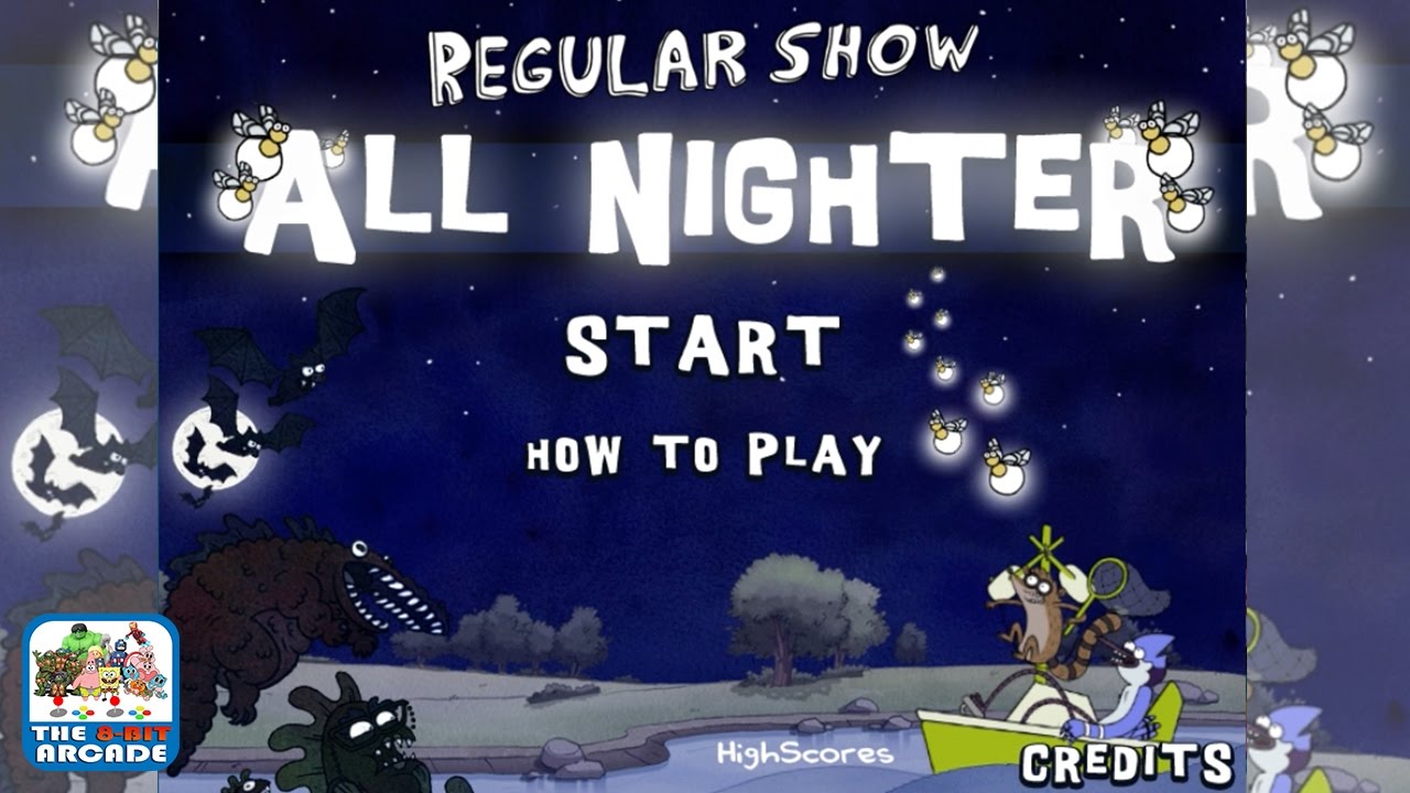Regular Show: All Nighter - Avoid The Park Ness Monster At All Costs ...