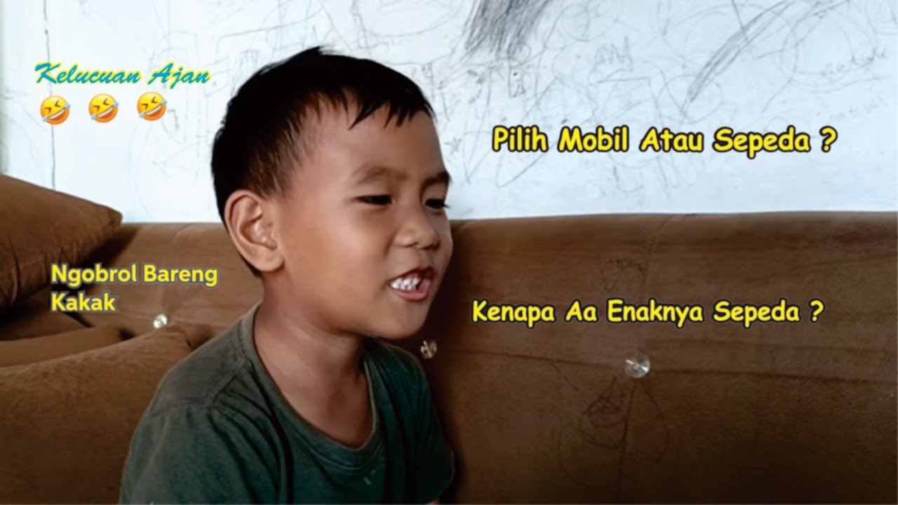 Humor Sunda Bikin Lucu..😆😆 Kakak Kata Ajan Kenapa Pilih Sepeda ...
