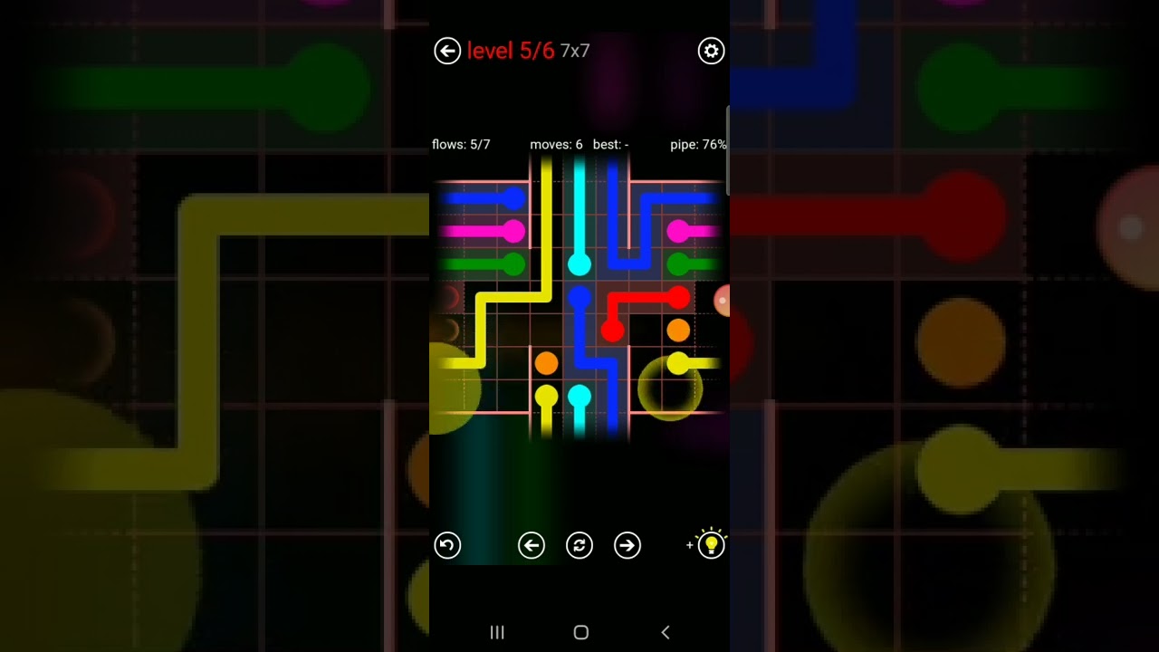 How to solve flow free warps (7x7 day 71 level 5) - YouTube