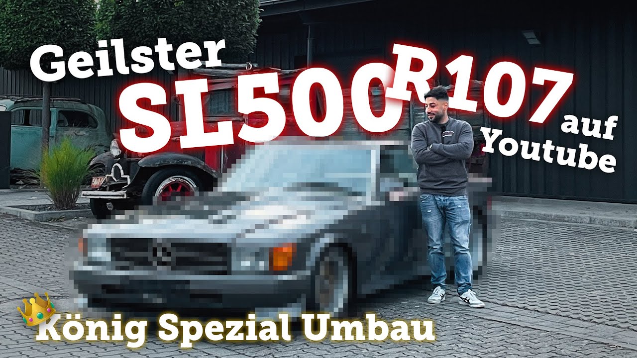 Mercedes SL500 R107 KOENIG Spezialumbau / Oldtimer H-Zulassung möglich ...