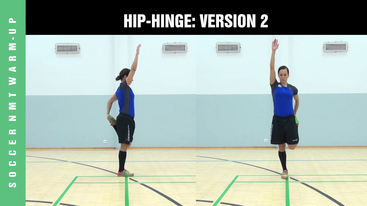 SOCCER NMT WARM-UP: Hip-Hinge 2 - YouTube