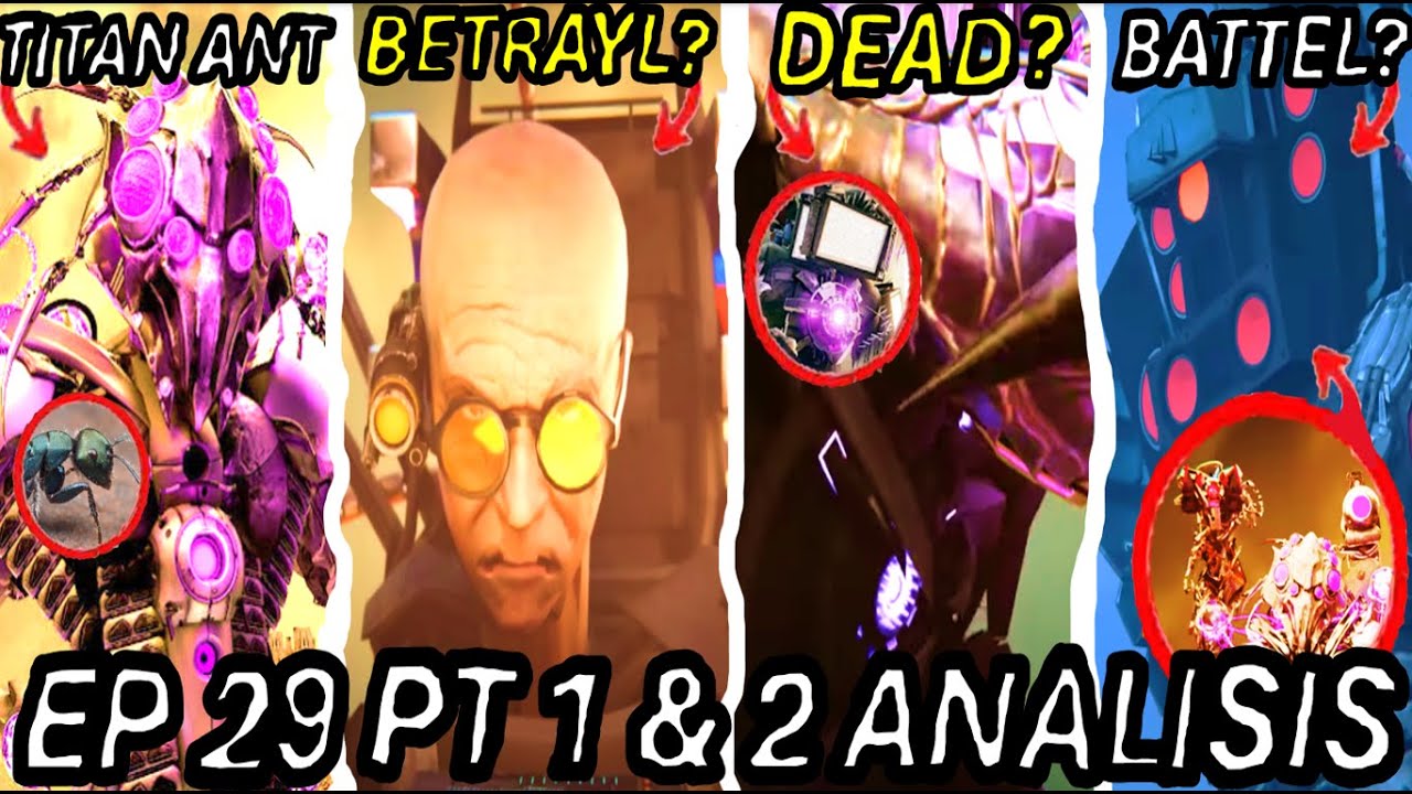 COUNTER TITAN- SKIBIDI TOILET MULTIVERSE EP 29 PART 1 & 2 THEORY EASTER ...