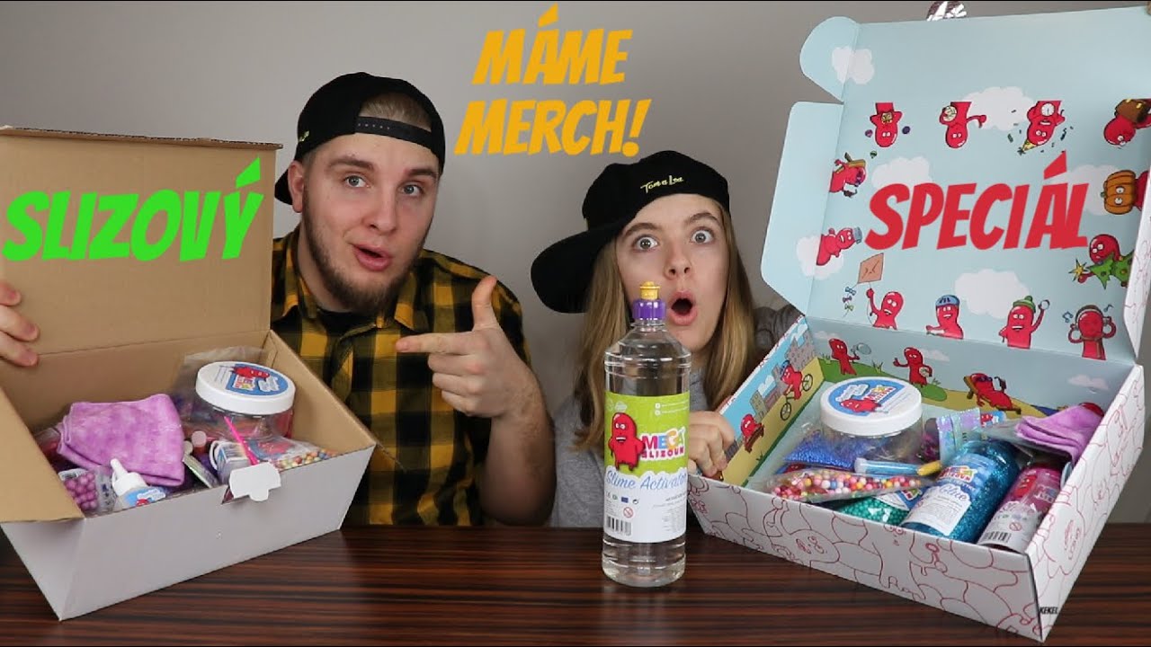 Máme svůj vlastní merch? Půlhodinový slizový speciál ! 🧢🥳 - YouTube
