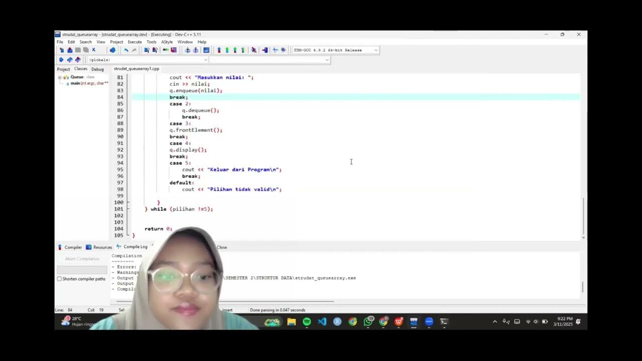 QUEUE - STRUKTUR DATA - YouTube