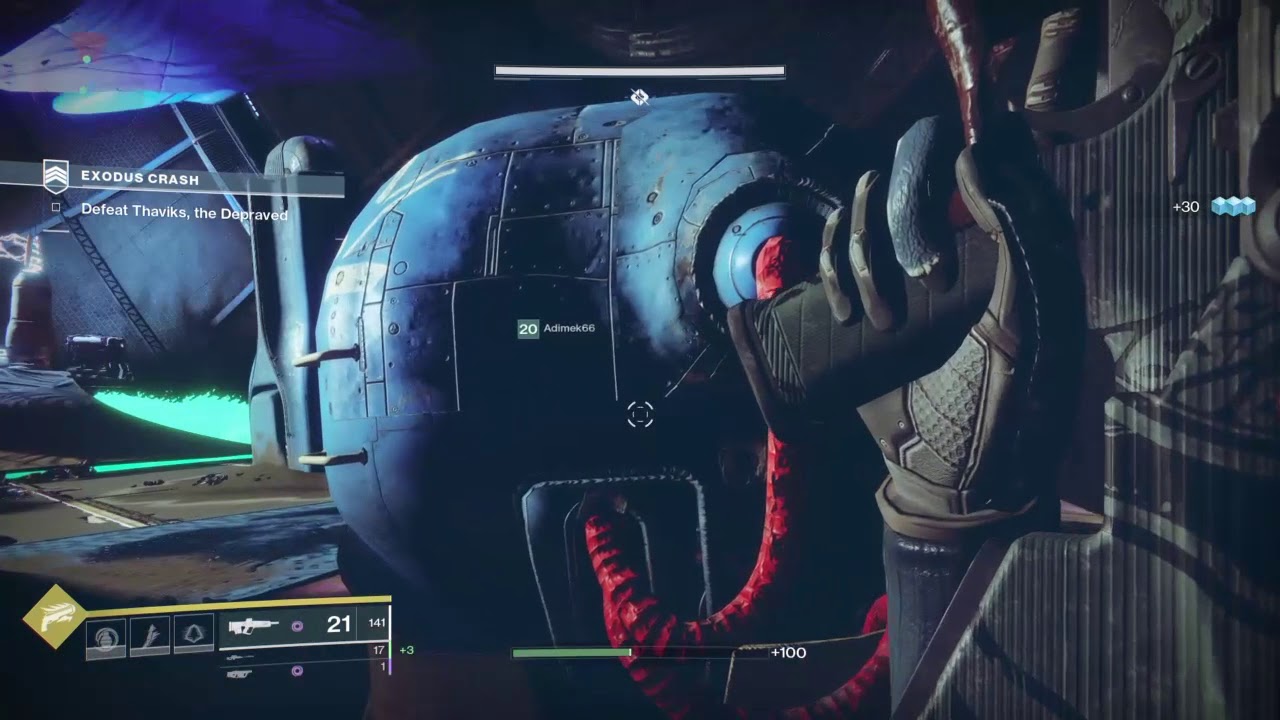 Destiny 2: Exodus Crash - Thaviks - YouTube