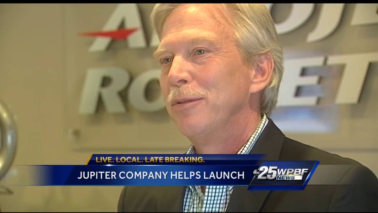 Jupiter company helps launch rocket - YouTube
