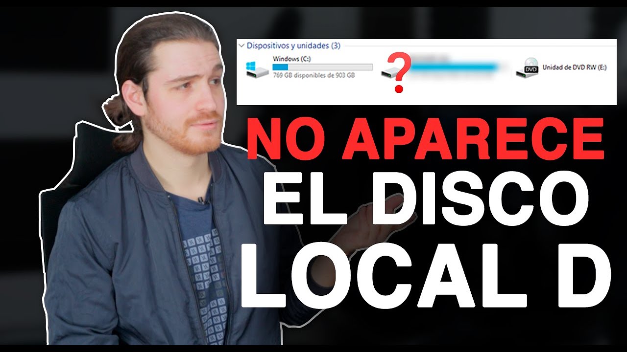 ¿Disco Local D NO APARECE en Windows 10? (Resuelto con 5 Soluciones ...