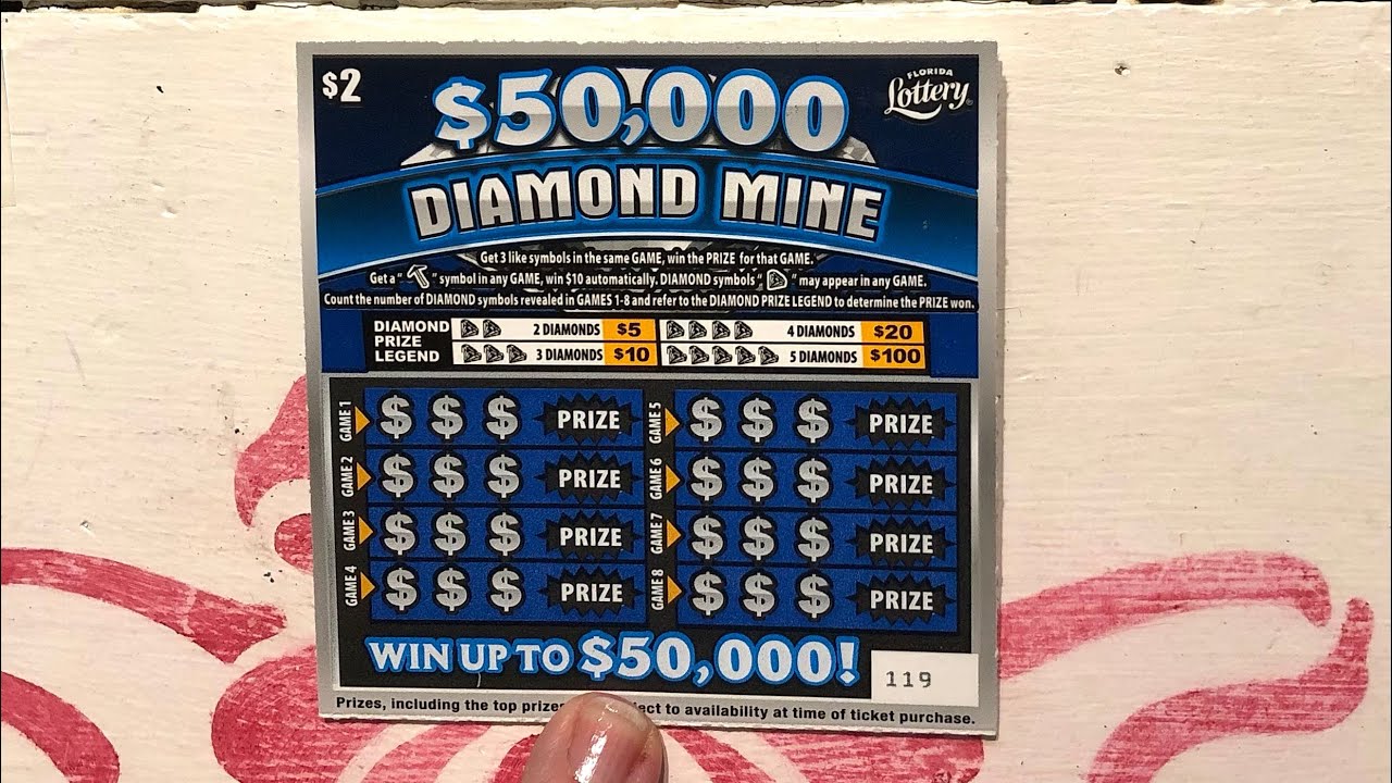 Digging for Diamonds on the $50,000 Diamond Mine Florida Lottery ...