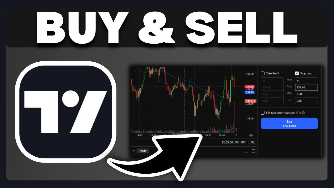 How To Buy & Sell On TradingView - Full Guide - YouTube