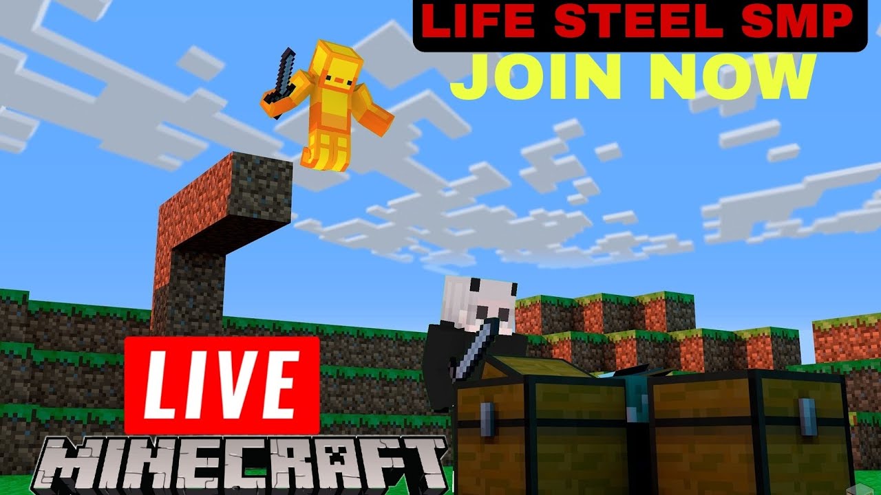 Minecraft Java+Pocket edtion Smp Live Streaming || Forget me Public Smp ...