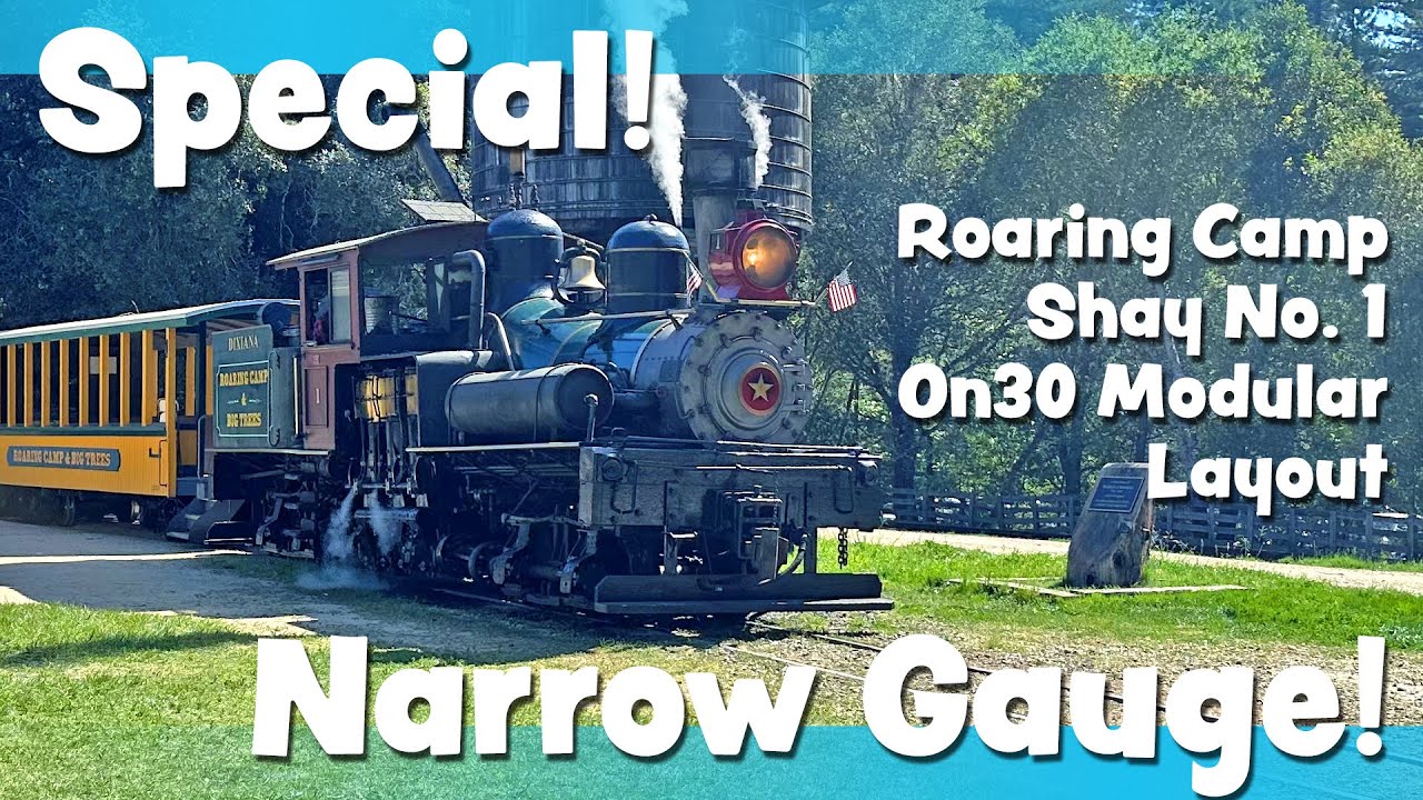 Narrow Gauge Special! - Ride Behind Roaring Camp Shay No. 1 and Tour an ...