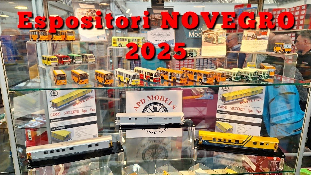 Hobby Model Expo Novegro 2025 "ESPOSITORI" - YouTube