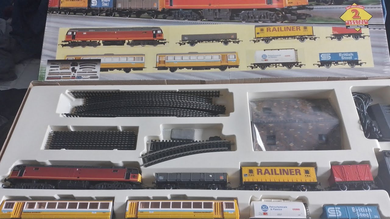Hornby Railway Twin Train set from 1995 part 2 - YouTube