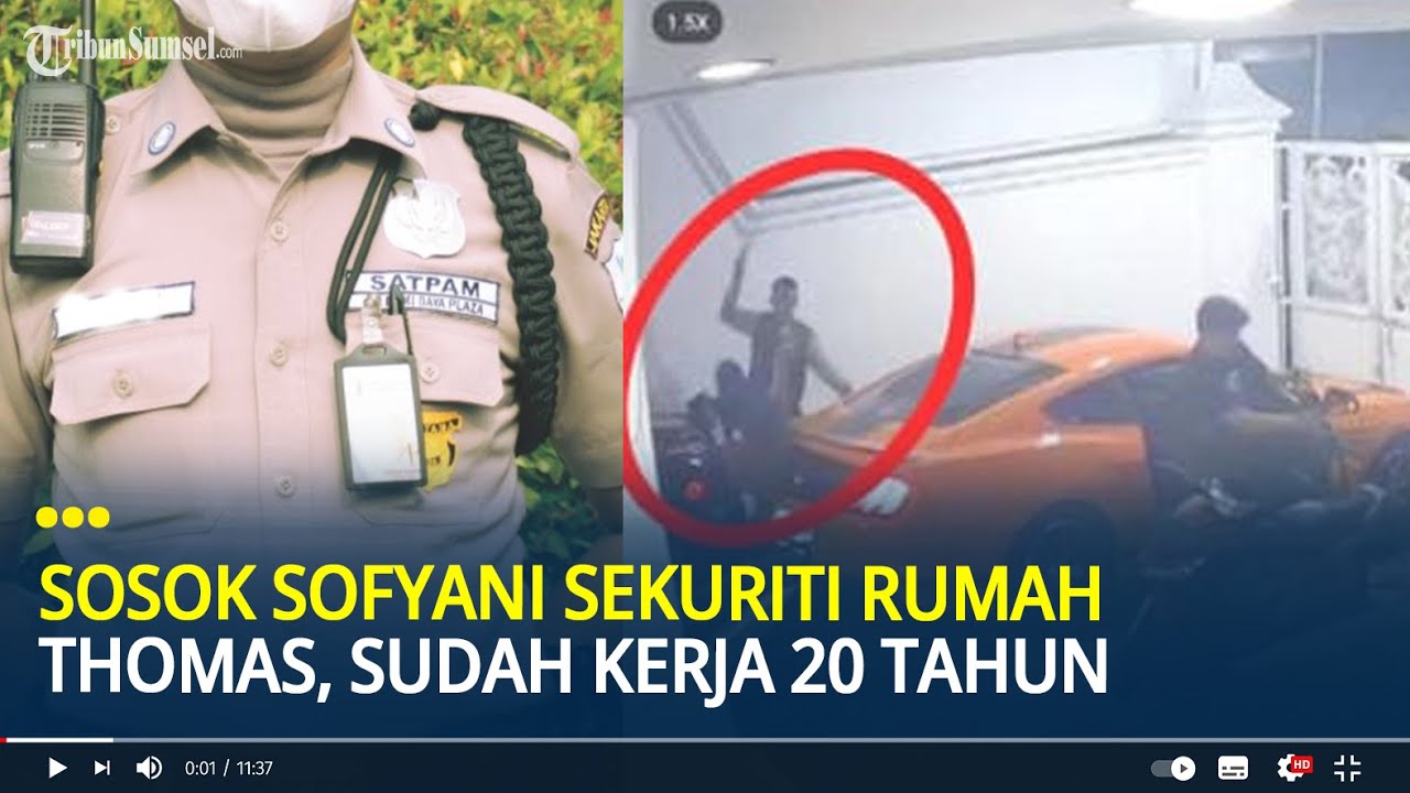 Sosok Sofyani Sekuriti Rumah Thomas Riska yang Tewas Diserang Pria ...