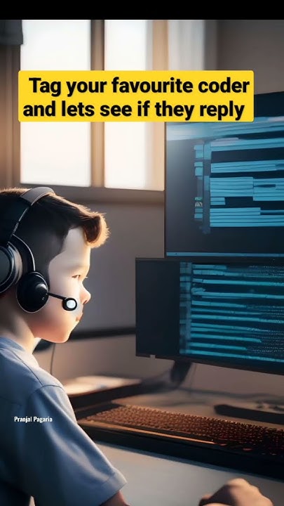 Tag your favourite coder #coding - YouTube