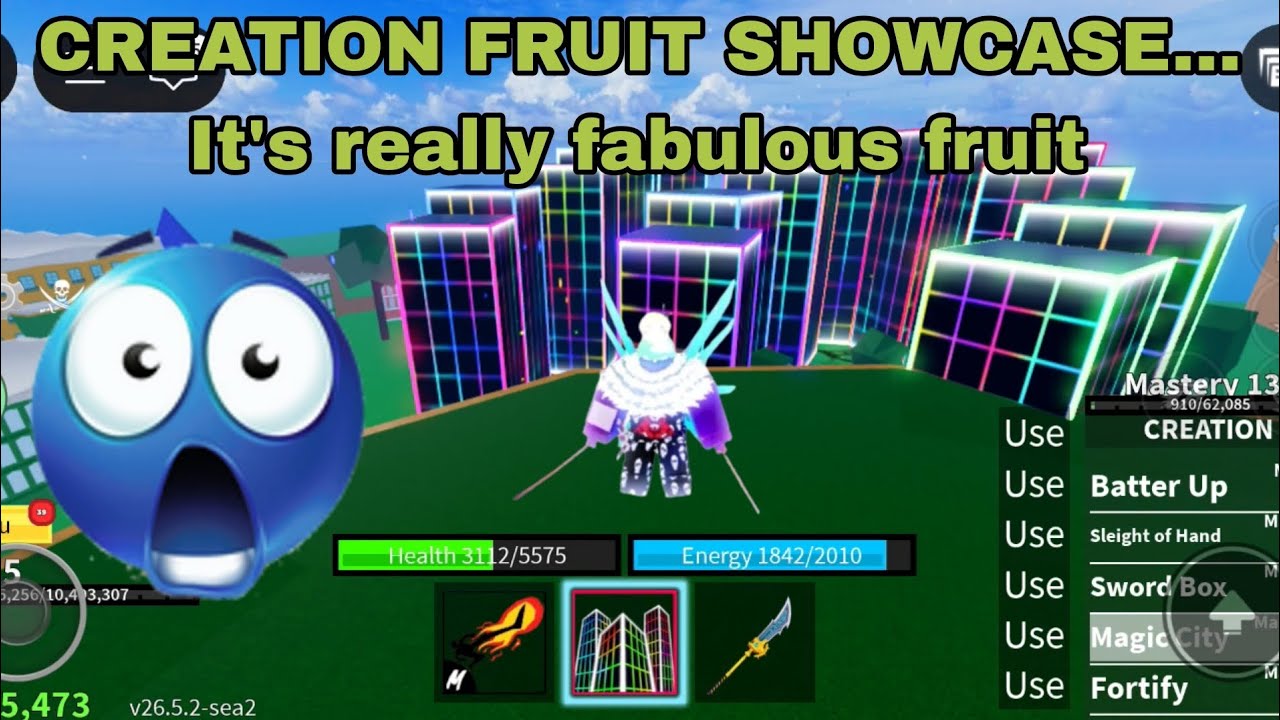 CREATION FRUIT FULL SHOWCASE! | Blox Fruits Creation Fruit Full ...