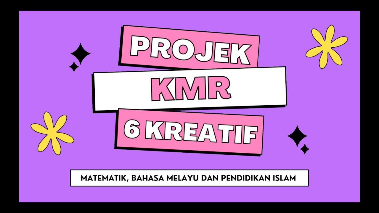 Projek KmR Modul 6 TS25 SK Kampong Gelam - YouTube