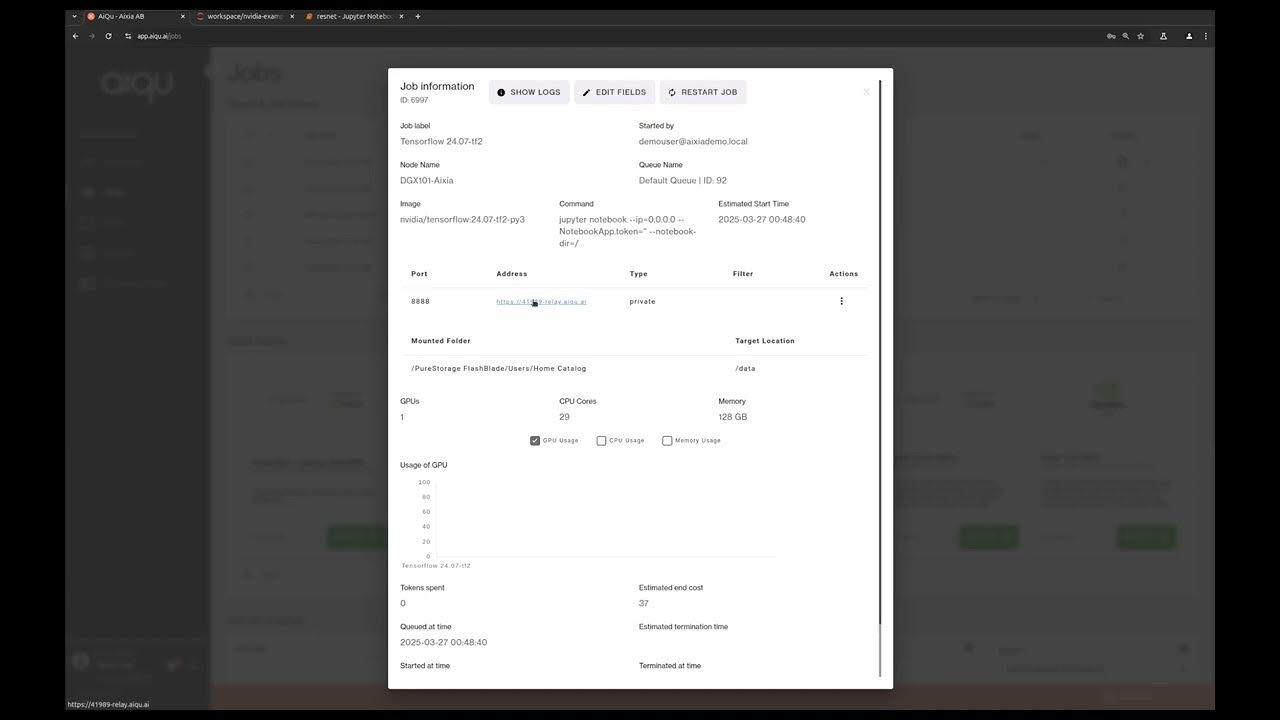 AiQu Getting Started - Persistent Storage - YouTube