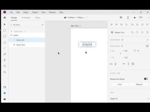 Adobe XD ile Hover Button Yapımı - YouTube