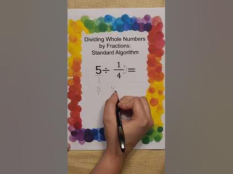 Dividing Fractions Standard Algorithm - YouTube