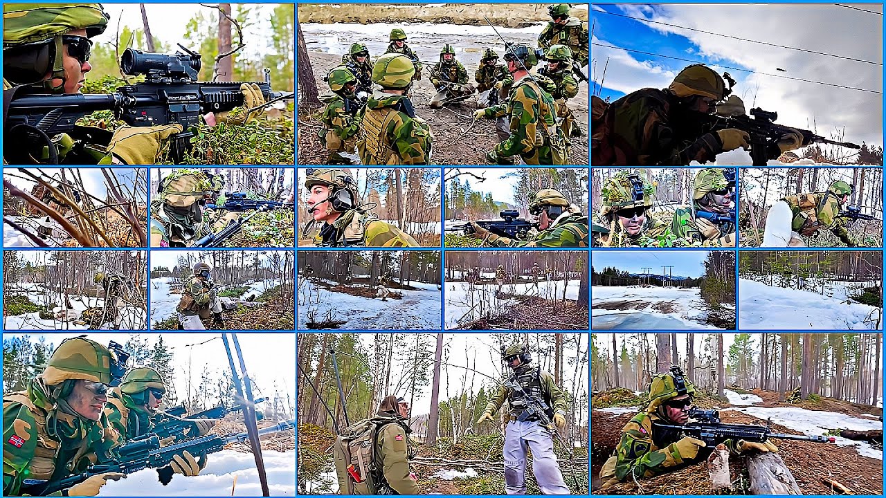 Norwegian Infantry Forces TACTICAL RETREAT Under Fire! - YouTube