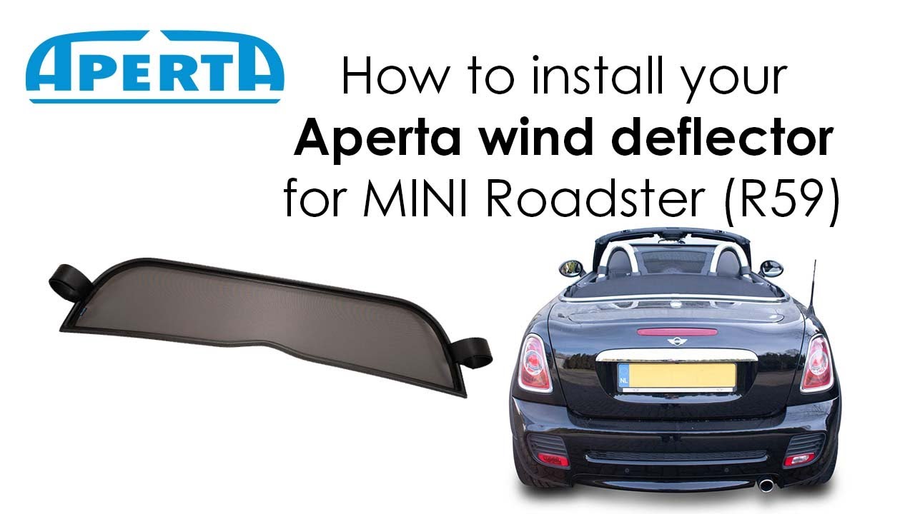APERTA WIND DEFLECTOR COMPATIBLE WITH MINI ROADSTER (R59 ...