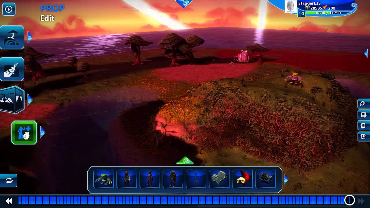 Project Spark Character Studio, Biomes & Objects - YouTube