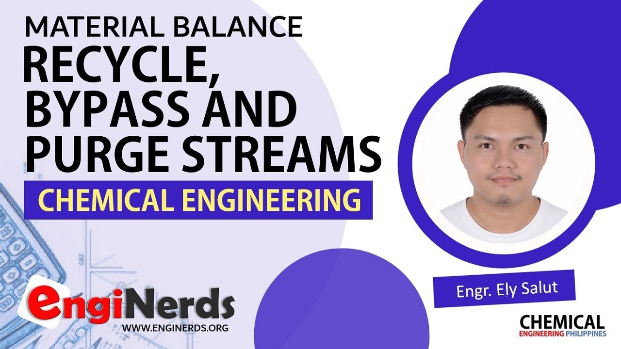 MATERIAL BALANCE | RECYCLE, BYPASS AND PURGE STREAM | CHEMICAL ...