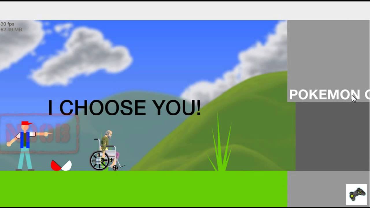 happy wheels WITH WIERD EZVID TEXT - YouTube