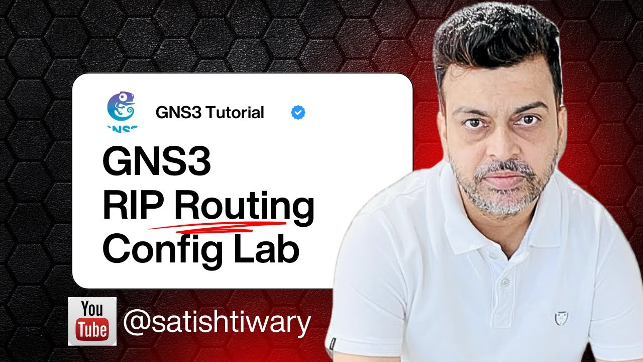 RIP Routing Configuration on Router using GNS3 - YouTube