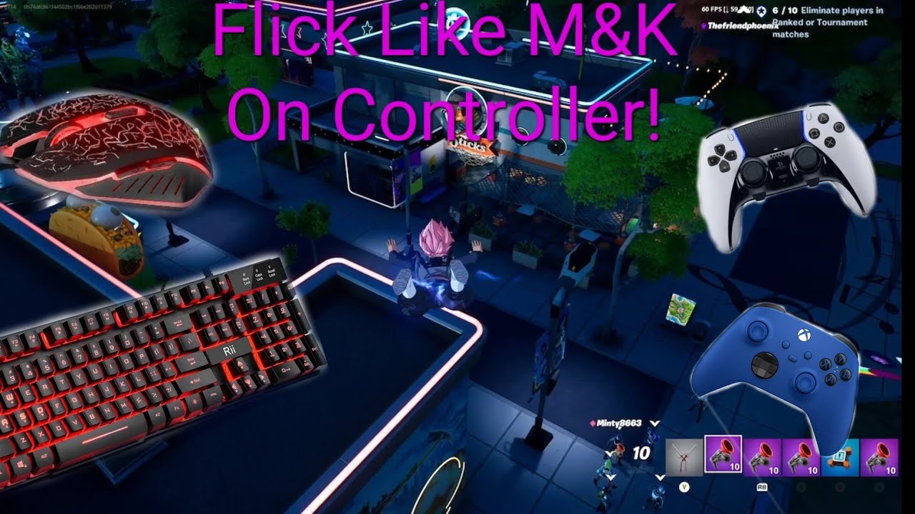 Fortnite Setting, Gyro : Yaw, Pitch, Both Setting - YouTube