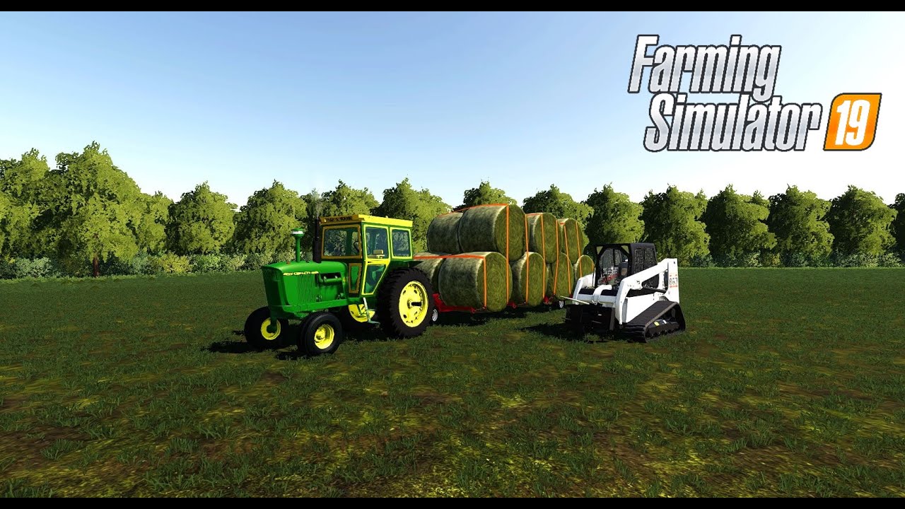 Grass Work In FS19 | Timelapse - YouTube