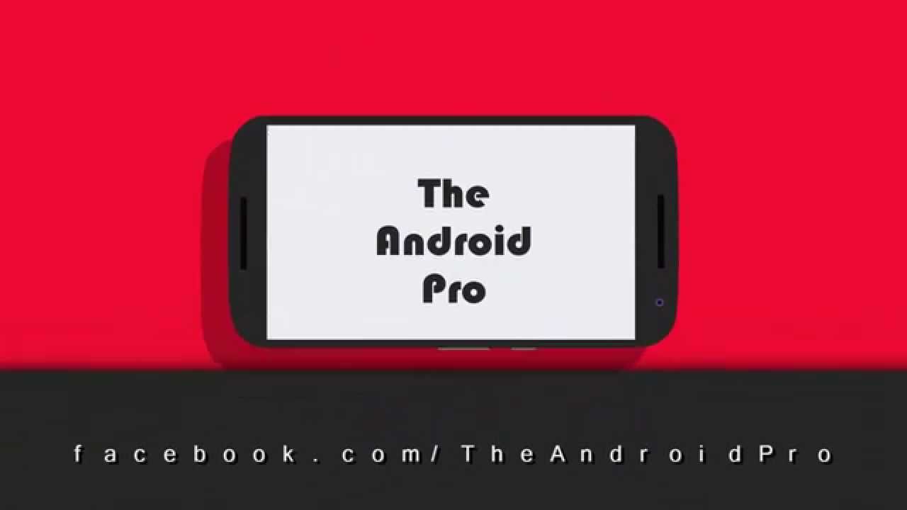 The Android Pro intro - YouTube