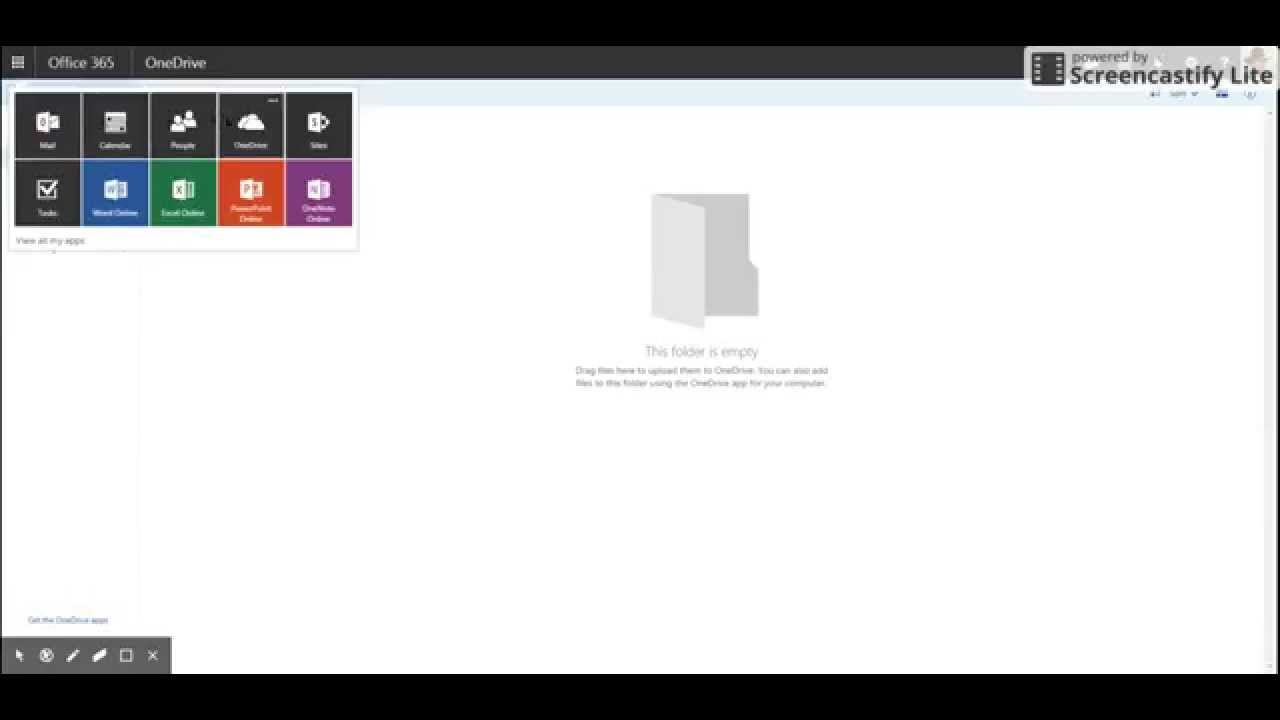 Office 365 - Uploading to OneDrive - YouTube