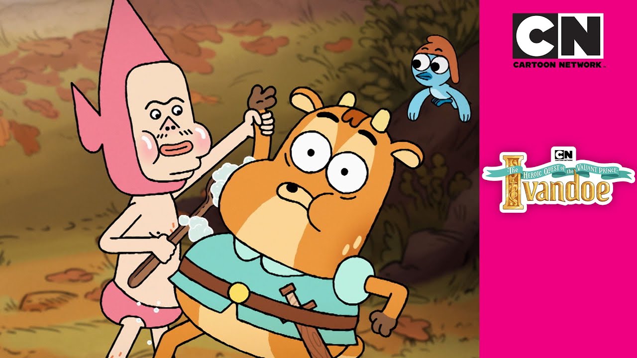 Gnome vs Spider | Prince Ivandoe | @cartoonnetworkuk - YouTube