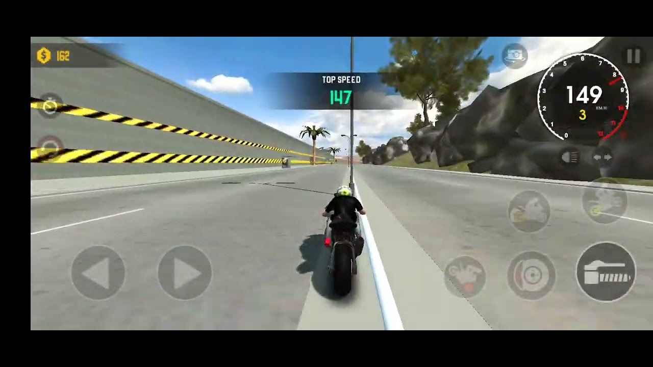 top speed bike stunt game with op gameplay #bikegame - YouTube