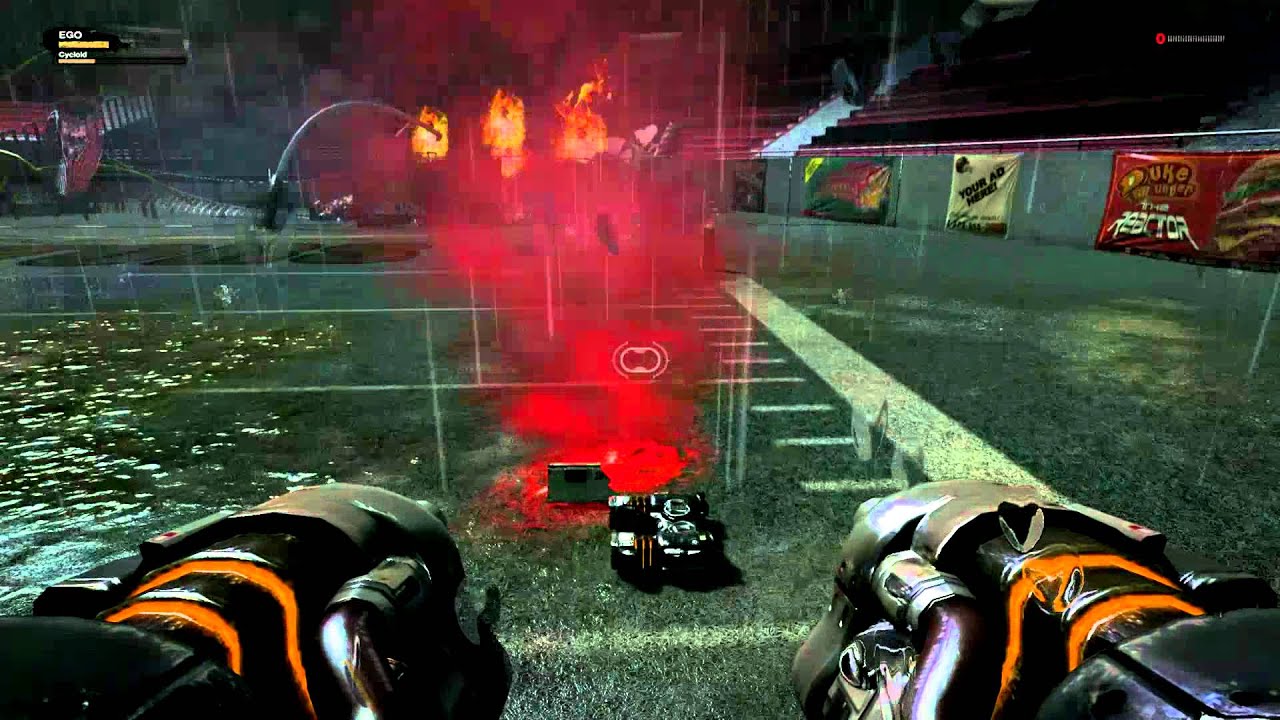 Duke Nukem Forever - Boss 1 - Cycloid Emporer - YouTube