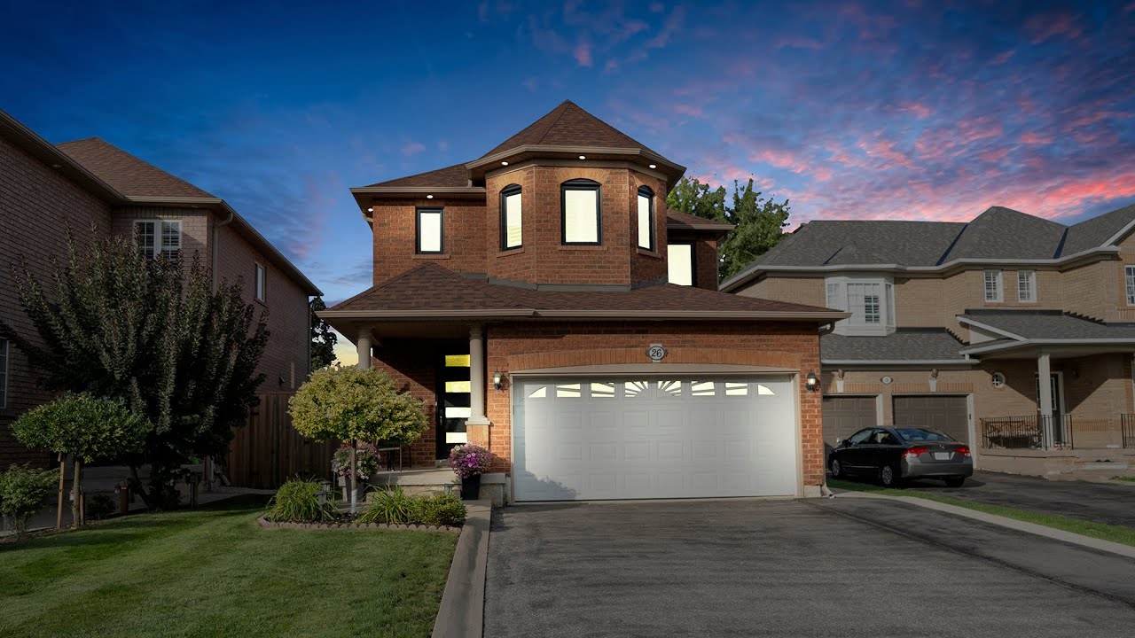 Stunning Home For Sale - 26 Lawlor Court, Brampton - YouTube