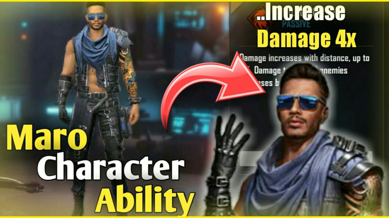 Maro Ability in free fire | Free Fire Maro Character Ability | Maro ...