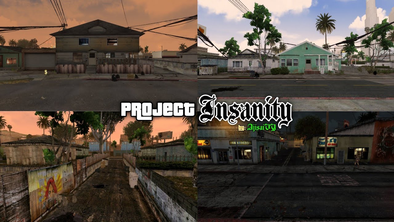 Proyecto Insanity para GTA San Andreas Android - Project Insanity ...
