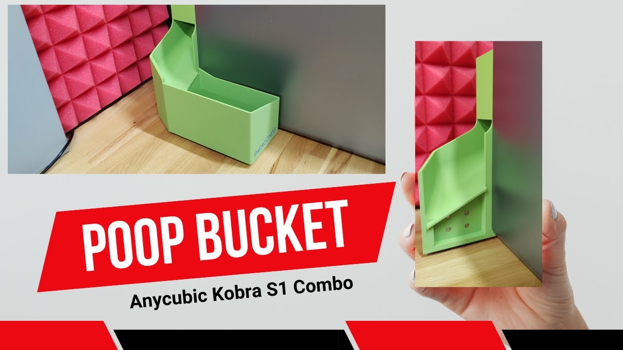 Filament Waste Bin, Pojemnik Na Odpadki Anycubic S1C #anycubic #s1c #s1 ...