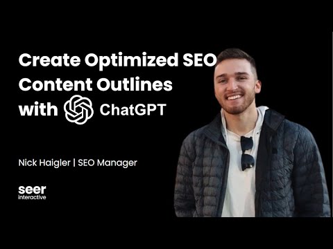 Using CustomGPTs to Create Optimized SEO Content Outlines | Seer ...