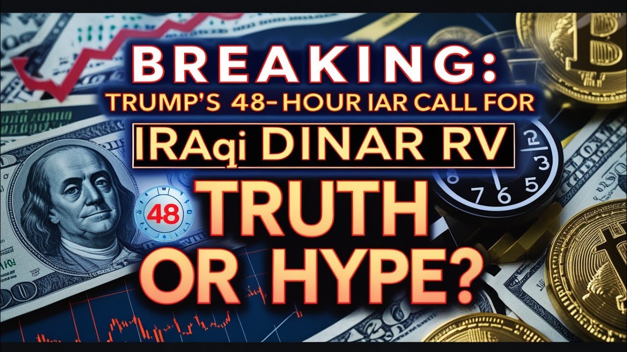 Breaking 💥 Donald Trump’s 48-Hour Call For Iraqi Dinar RV 💥 Truth Or ...