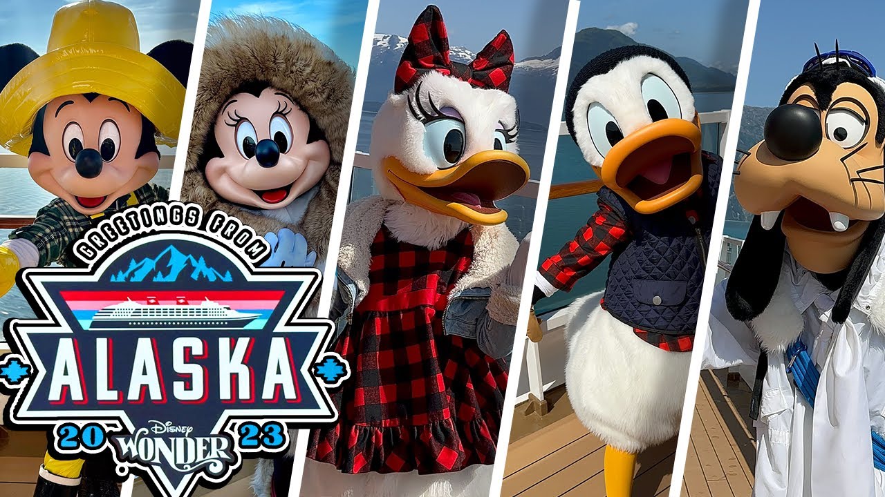 Mickey & Disney Character Friends in Alaska Exclusive Costumes - Disney ...