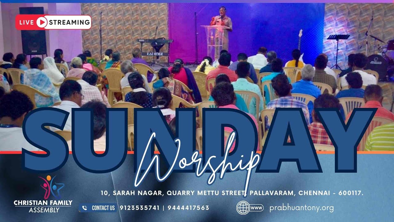 Christian family Assembly Online Broadcast (1st Service) | Antony ...